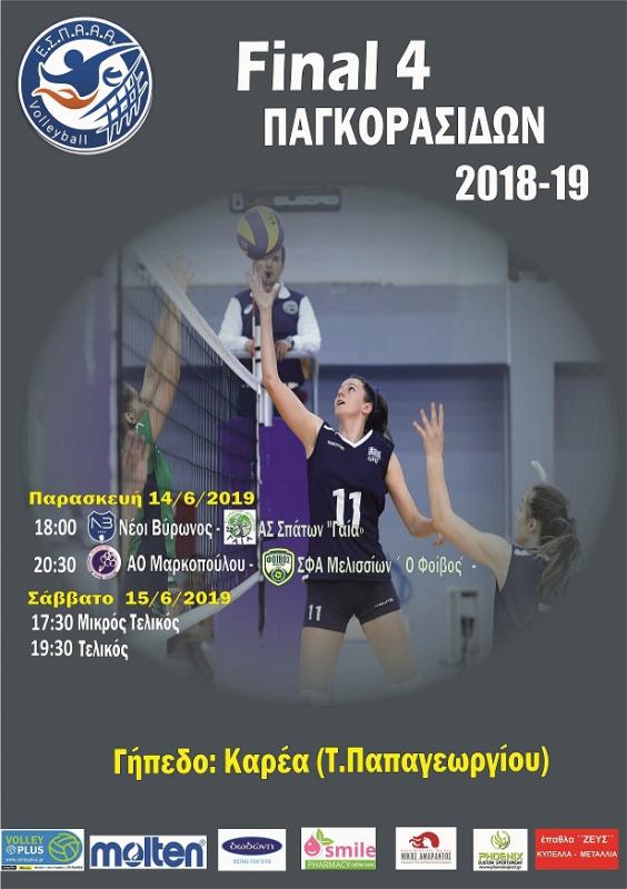 Πανέτοιμες για το Final-4 της ΕΣΠΑΑΑ οι Παγκορασίδες του ΑΟΜ! | ΑΟ ...