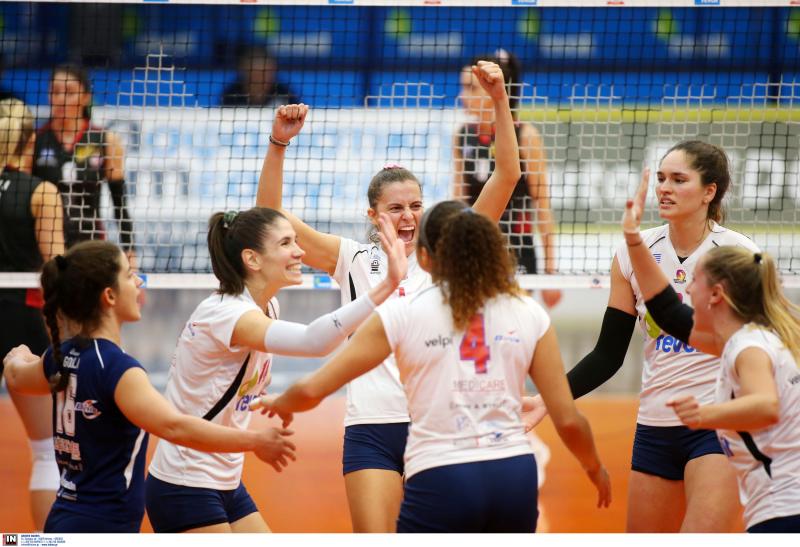 Volley League γυναικών (3η αγωνιστική): Α.Ο. Μαρκοπούλου Revoil -Ζ.Α.Ο ...