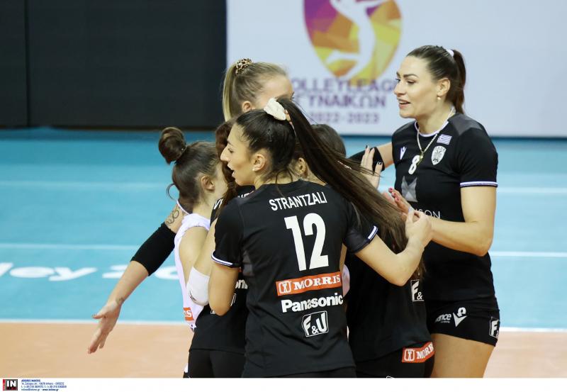 Volley League γυναικών (5η αγωνιστική): Π.Α.Ο.Κ. - Α.Ο. Μαρκοπούλου ...